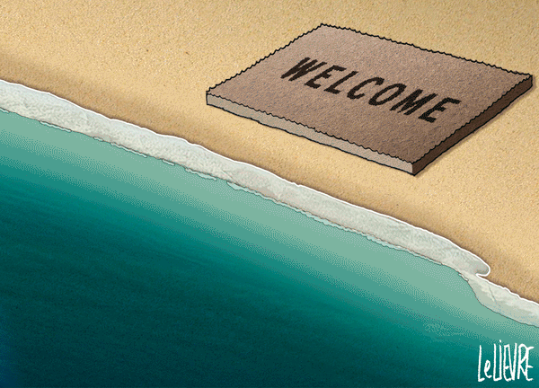 Welcome mat – Glen Le Lievre