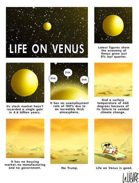 Life on Venus – Glen Le Lievre