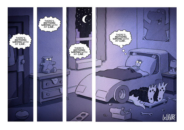 Night mechanic – Glen Le Lievre