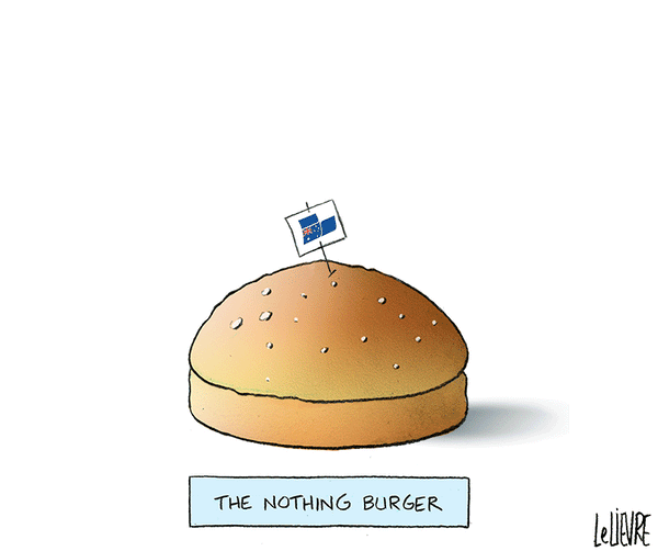 Nothing burger – Glen Le Lievre